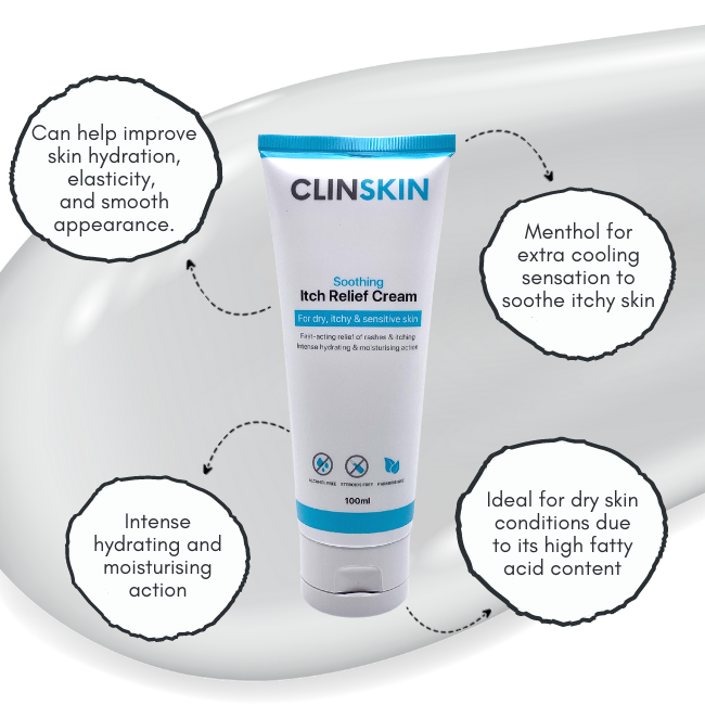 Clinskin 100ml Soothing Itch Relief Cream - Frontier Wellness | ClinSkin